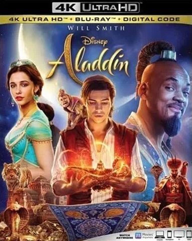 Aladdin (2019) 4K UHD+BR - CeX (MX): - Comprar, Vender, Donar